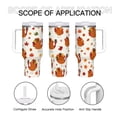 40oz Insulated Stainless Steel Tumbler, Leakproof Travel Mug, Fits Car ...