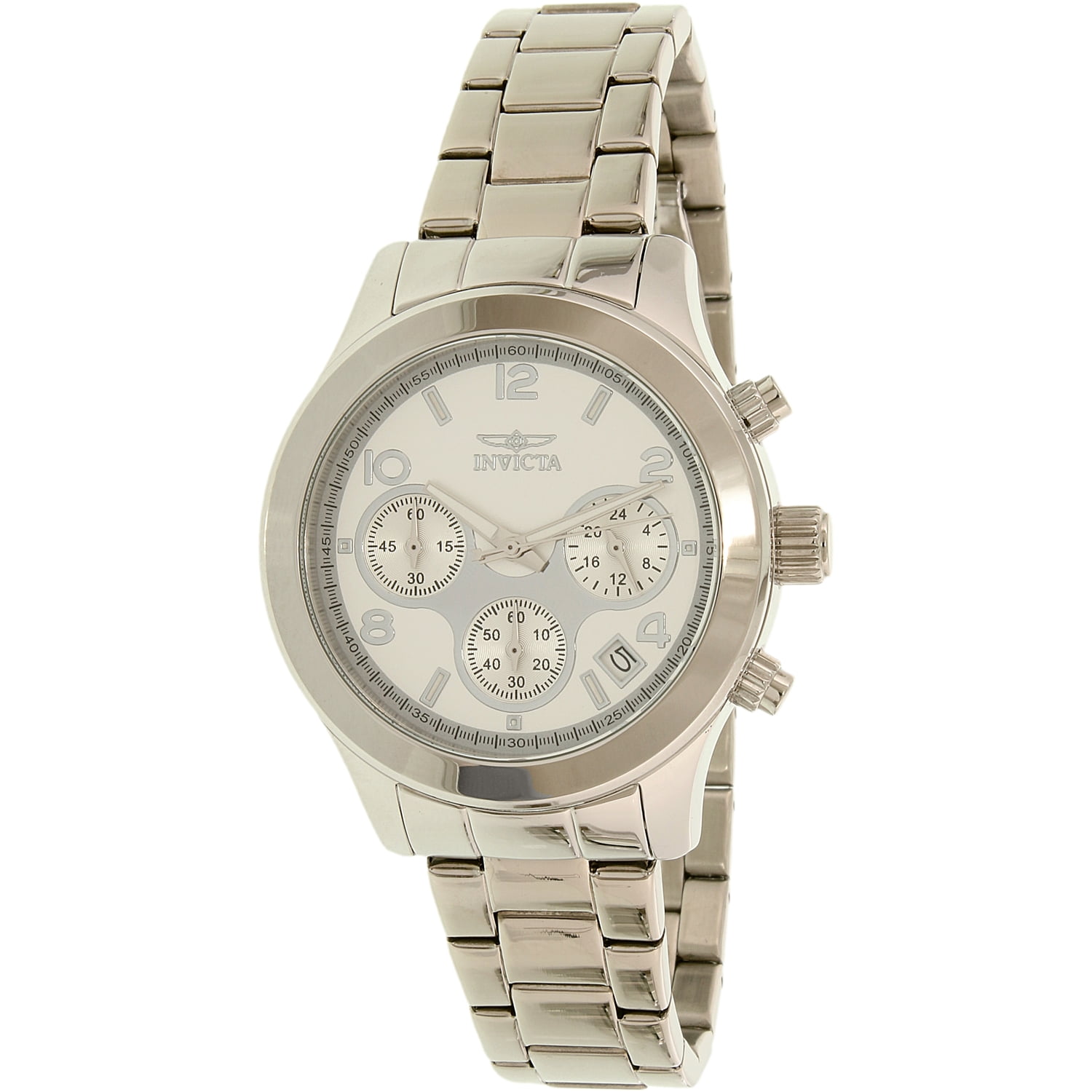 Invicta Women's 19216 Silver Stainless-Steel Quartz Fashion Watch ...