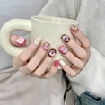 Handmade Wear Nail Short Nail Art Phototherapy Nail Film Advanced Sense ...