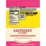 Topo Chico Sparkling Mineral Water with Raspberry and Lemon Cans 12 fl ...