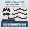 BalanceFrom Multifunctional Home Gym Cable Attachment Set – 5-Piece ...