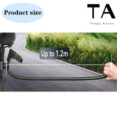 SAFEGUARD Computer Lock with 4-Digit Combination & Steel Cable | Easy ...