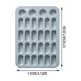 28 Cavity 5 Different Pill Shape Silicone Mold,Novelty Candy Chocolate ...