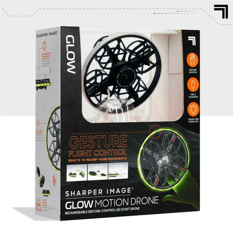 Sharper image drone stunt glow led 5 inch store