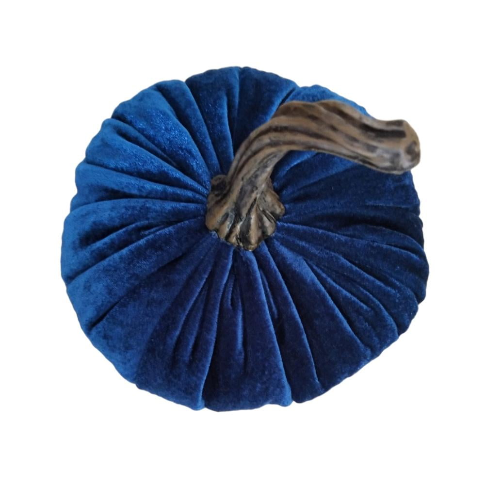 TureClos Flocking Artificial Pumpkin Fake Foam Pumpkin for Fall Autumn ...