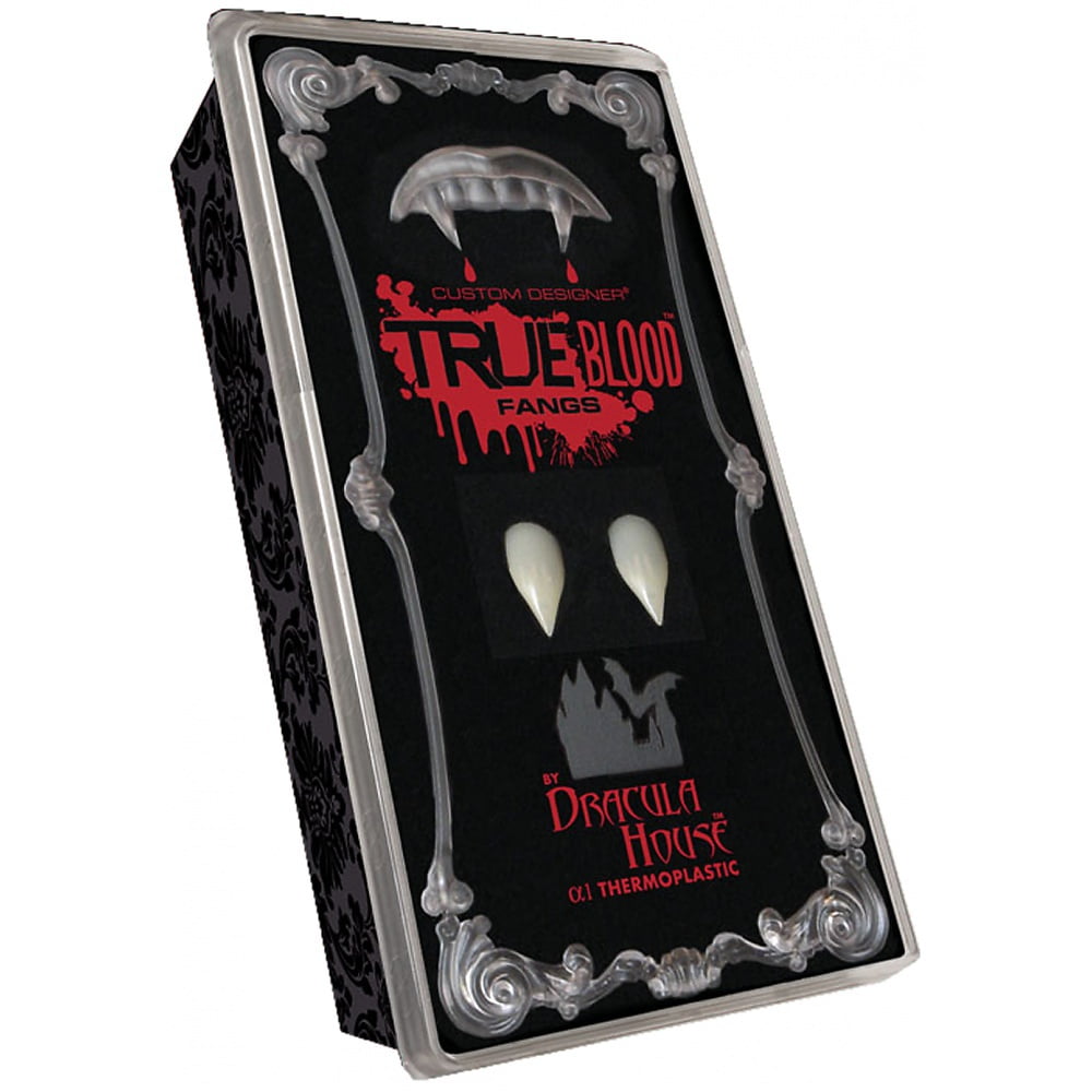 True Blood Fangs Adult Costume Accessory - Medium - Walmart.com