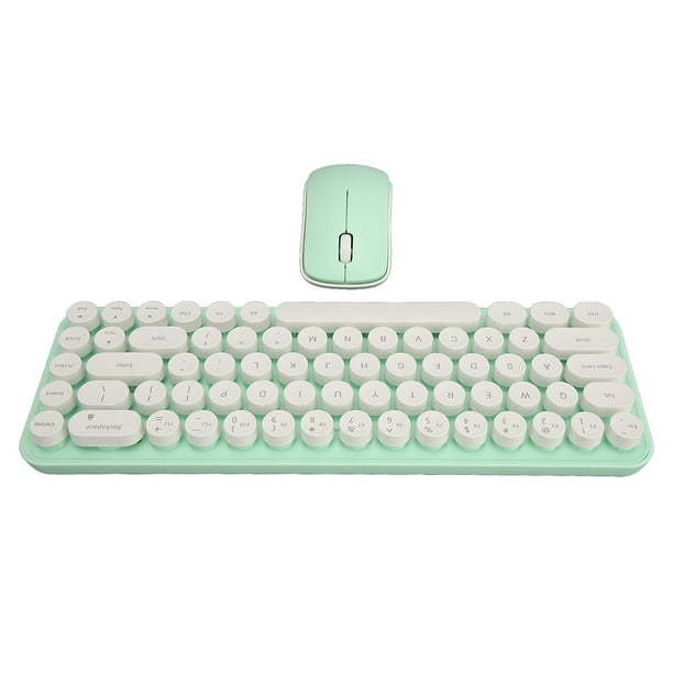 Mouseand Keyboard Combo,Wireless Keyboard Mouse Combo Cute Keyboard ...