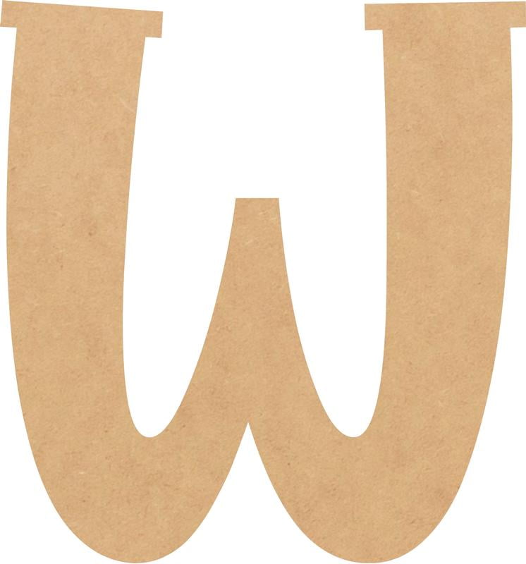 Unfinished MDF 6'' Tall Lemon Spark Letters DIY W, Paintable Craft ...