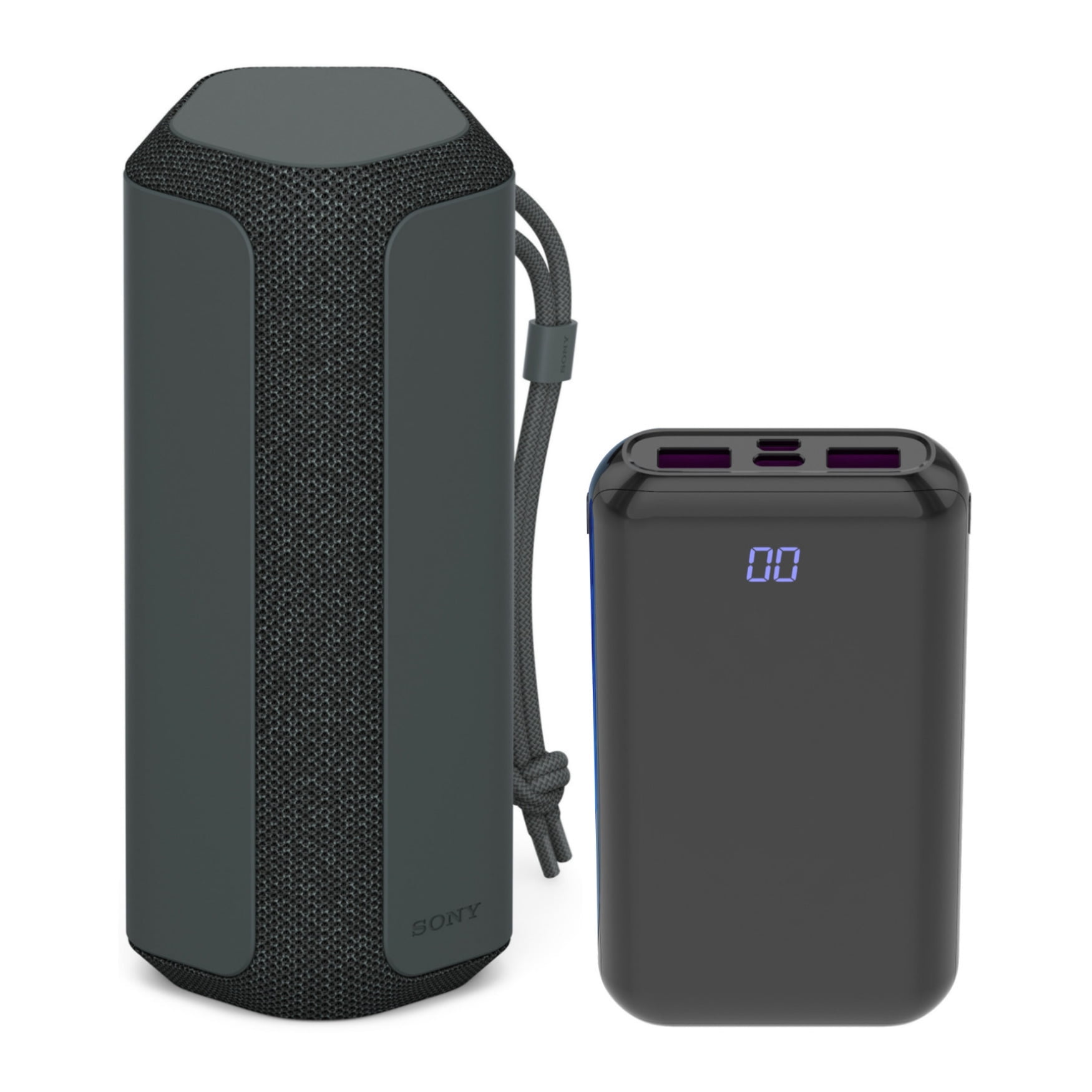 Sony SRS-XE200 X-Series Wireless Ultra Portable Black Bluetooth Speaker ...