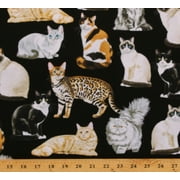 cat print fabrics by the yard - Walmart.com