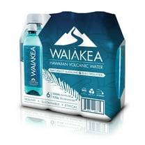Waiakea Hawaiian Volcanic Alkaline Water, Pure Drinking with Natural ...
