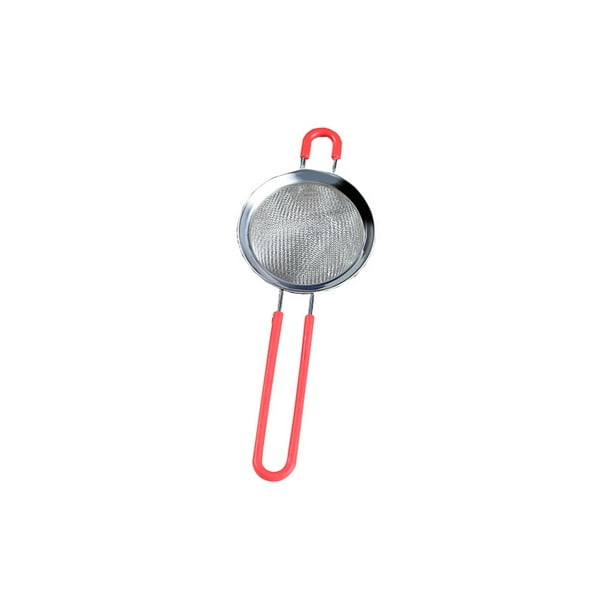 304 Stainless Steel Flour Sieve with Long Handle Coffee Fruit Egg ...