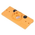 Hinge Hole Saw Jig ABS Concealed Hinge Drilling Guide Locator ...