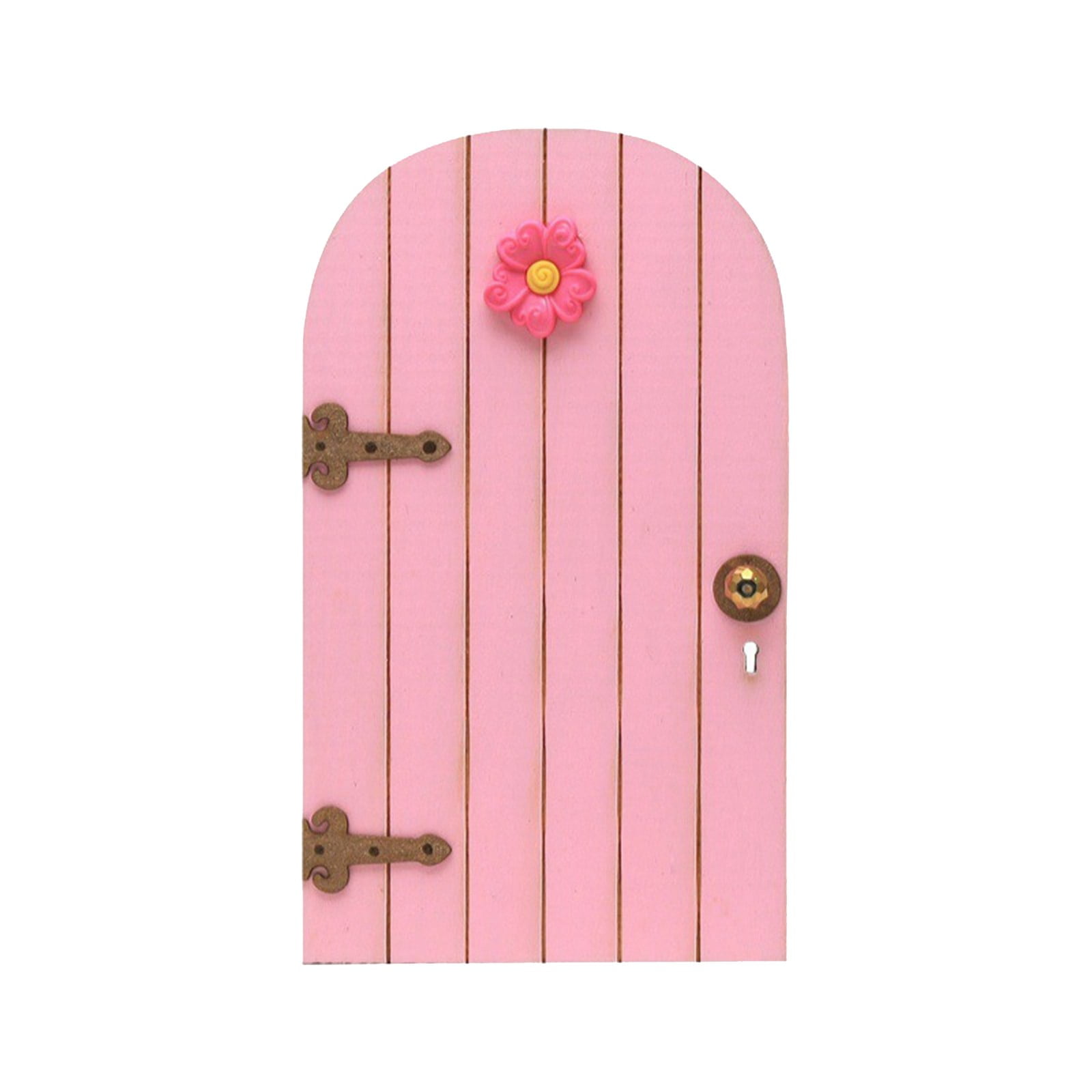 Desktop Ornaments Fairy Gate Garden Decorative Tree Hole Wooden Door ...