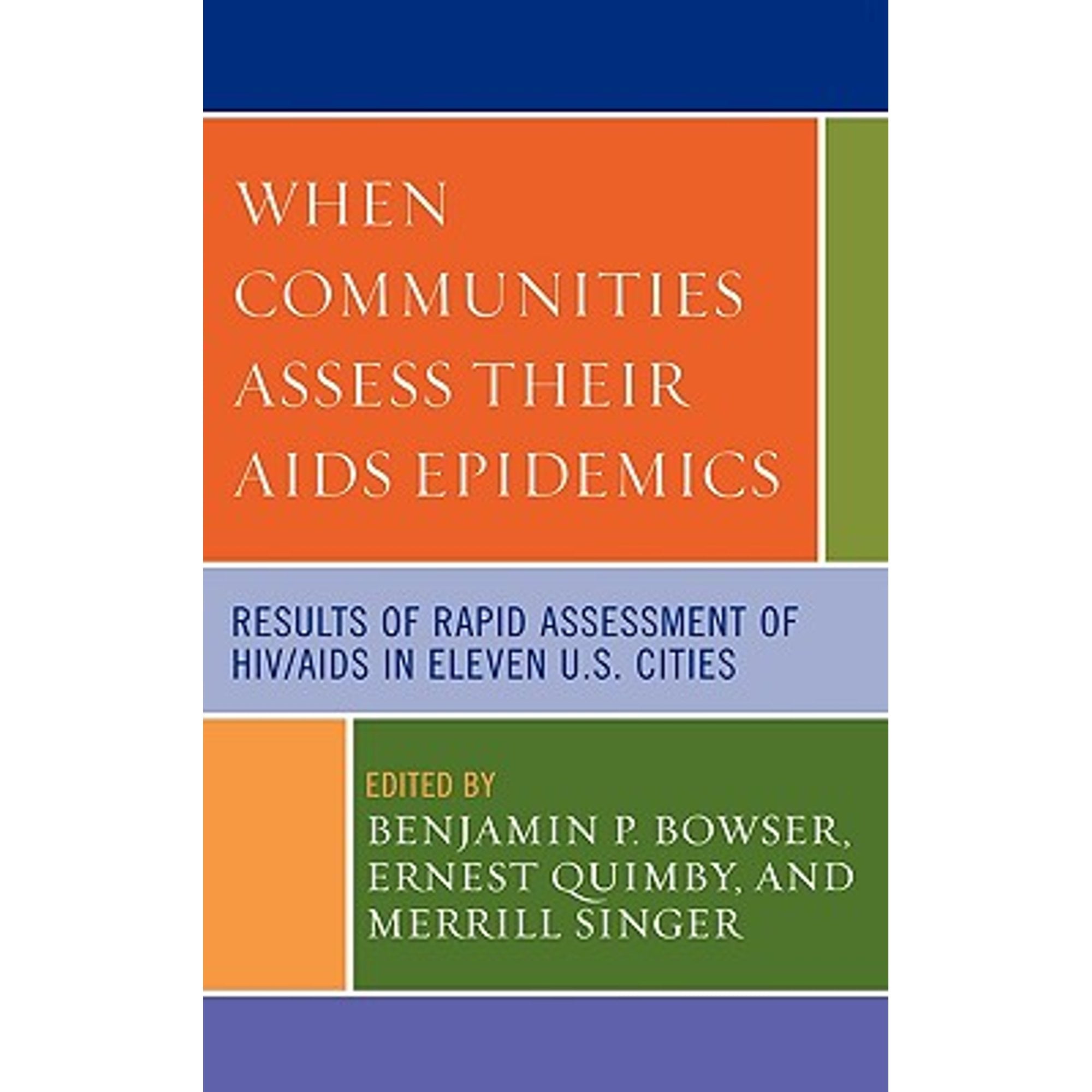 Pre-Owned When Communities Assess their AIDS Epidemics: Results of ...