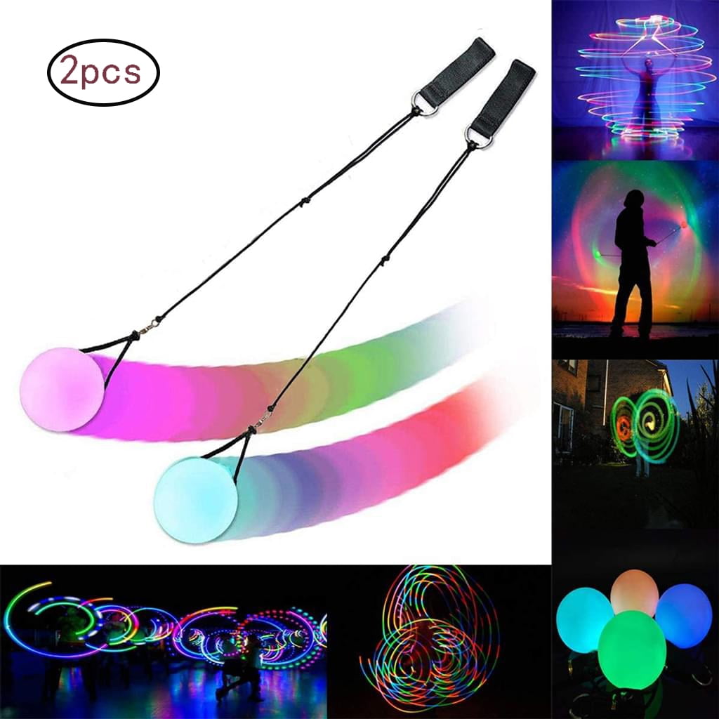 Click here for Mgfed Led Poi Balls-Soft Spinning Glow Poi For Beg... prices