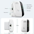 ManYmbyan WiFi Extender Signal Booster, 3000sq.ft Coverage, 30 Devices, Repeater and AP Modes ...