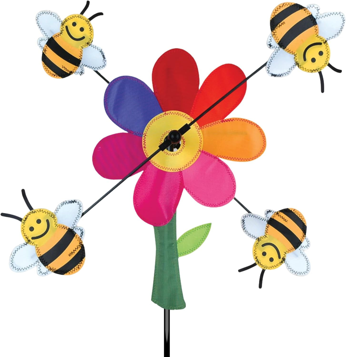 SHIBA-Whirligig Spinner Bumble Bees 13" – Adorable Nature-Themed Design ...