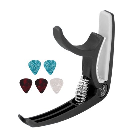 Electric Guitar Capo, Easy To Use Quick Release ABS Clear Tone Guitar ...
