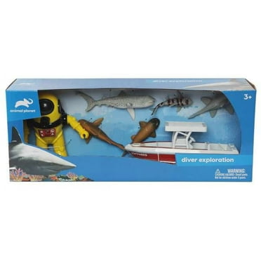 Animal Planet Extreme Shark Adventure Playset - Ocean Toys, Deep Sea ...