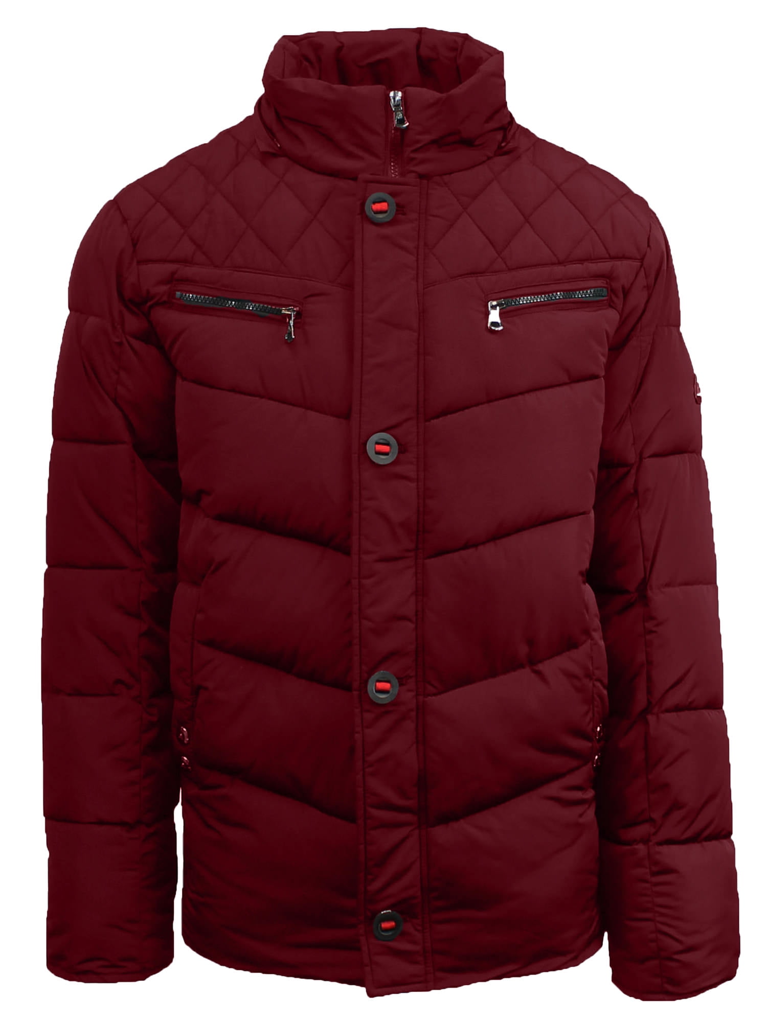 Mens Heavyweight Western Puffer Jacket - Walmart.com