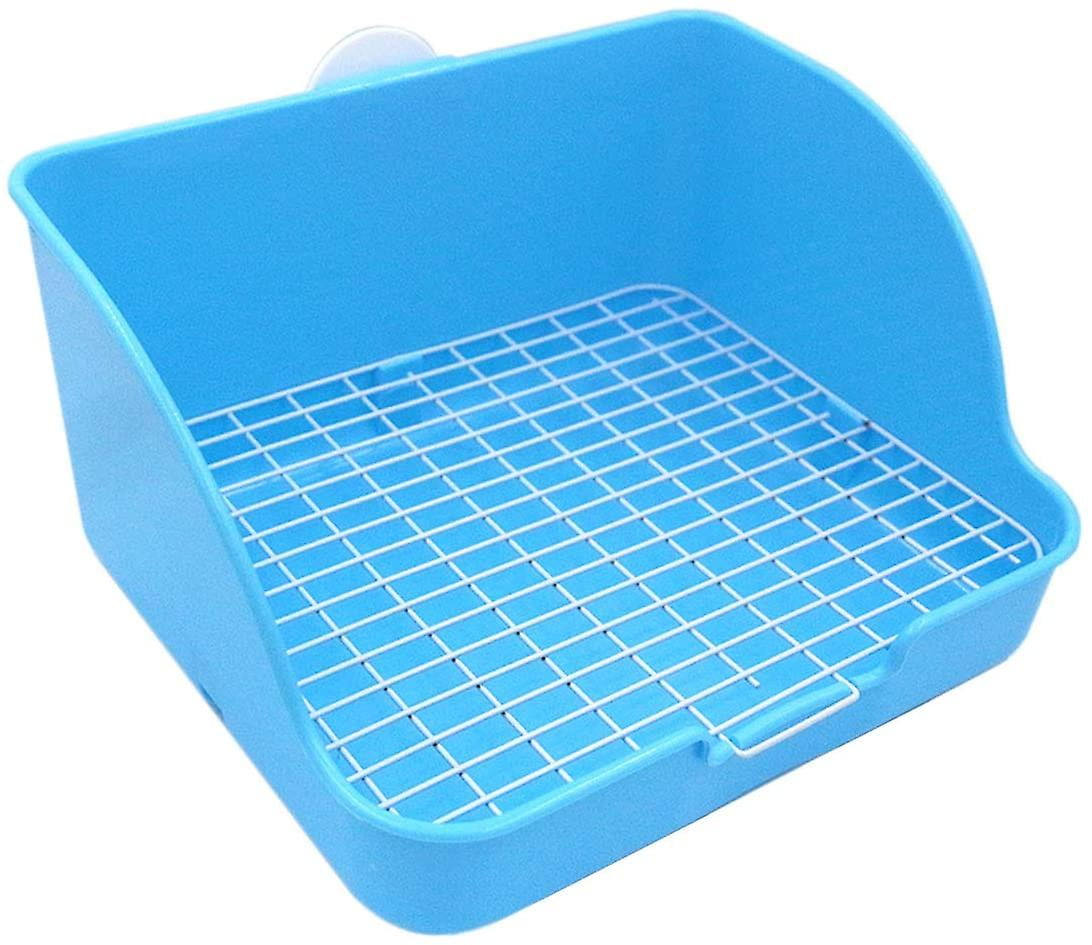 Pet Small Rat Toilet Square Potty Trainer Corner Litter Bedding Box Pet ...