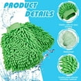 8 Pcs Car Wash Mitt Chenille Microfiber Wash Mitt Double Sided Glove ...