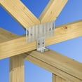 Simpson Strong-Tie 2-1/2 In. 18 ga Galvanized Steel Roof Truss Clip ...