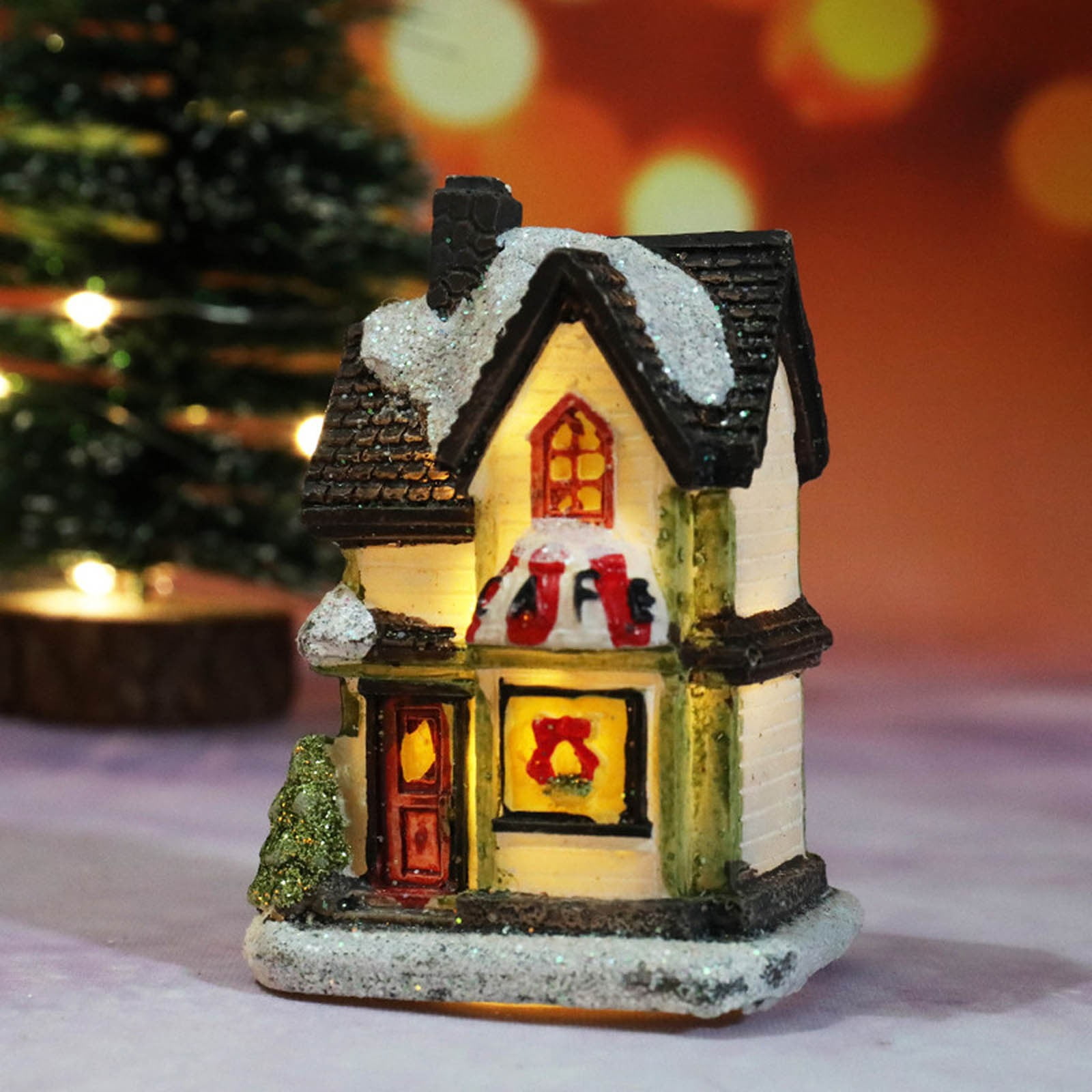 Click here for Bagmrteho Christmas Village Sets Christmas Decorat... prices