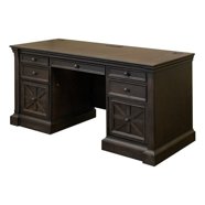 Martin Furniture Wood L-Desk & Return Writing Table Corner Desk in ...