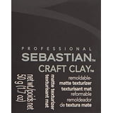 Sebastian Craft Clay Remoldable Matte Texturizer Unisex, 1.7 Ounce ...