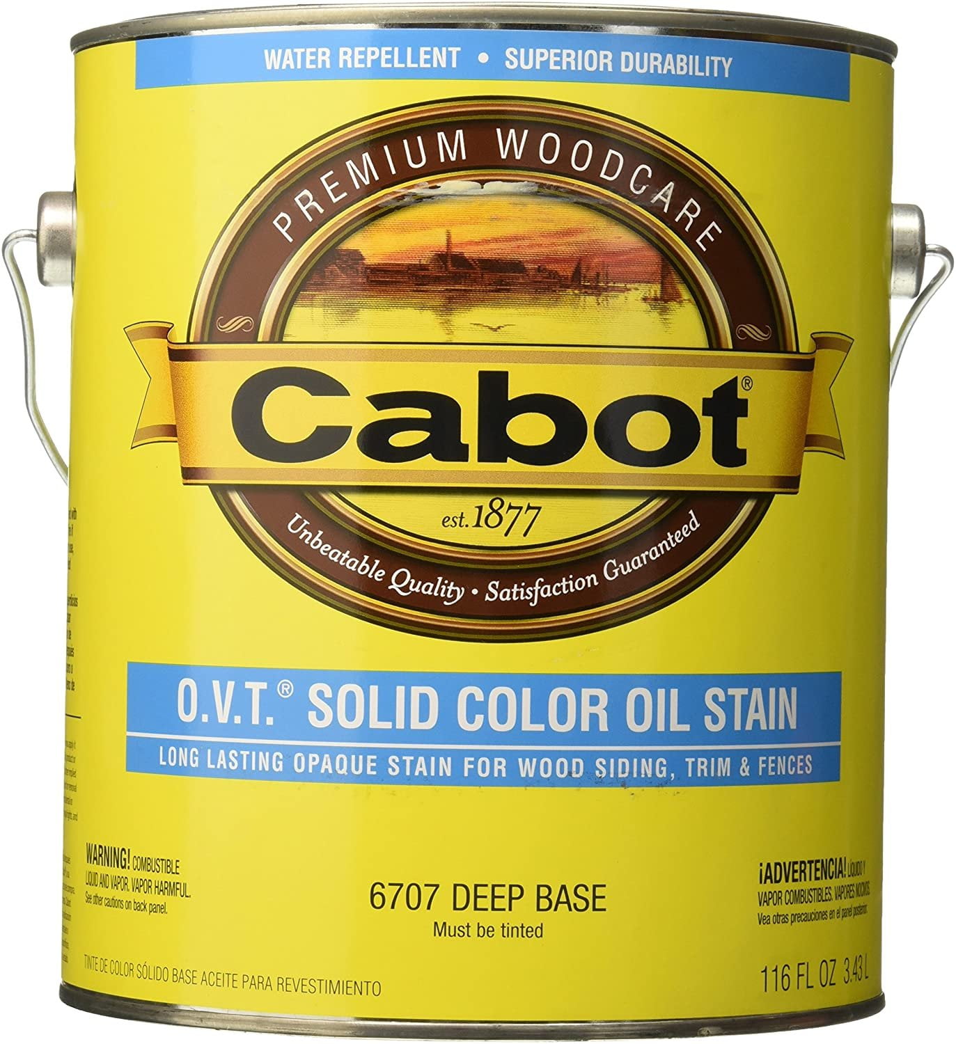 CABOT SAMUEL 6707-07 INC GALVOC Deep Oil Stain - Walmart.com