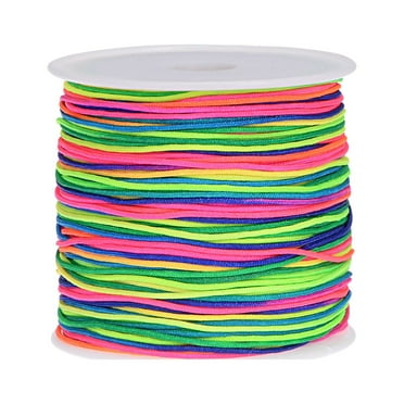 Uxcell Nylon Cord DIY Making Satin String Craft Wire with Plastic Spool ...