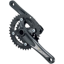 Samox TAF26 Crankset - 175mm, 9-Speed, 36/22t, 104/64 BCD, 24mm CrMo ...