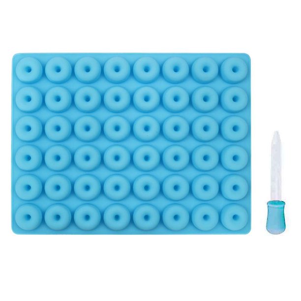 Donut Silicone Mold, Nonstick Food Grade Silicone Candy Chocolate Jelly ...