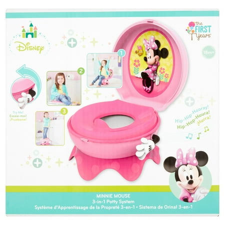 The First Years Disney Baby Minnie Mouse 3-in-1 Celebration Potty ...