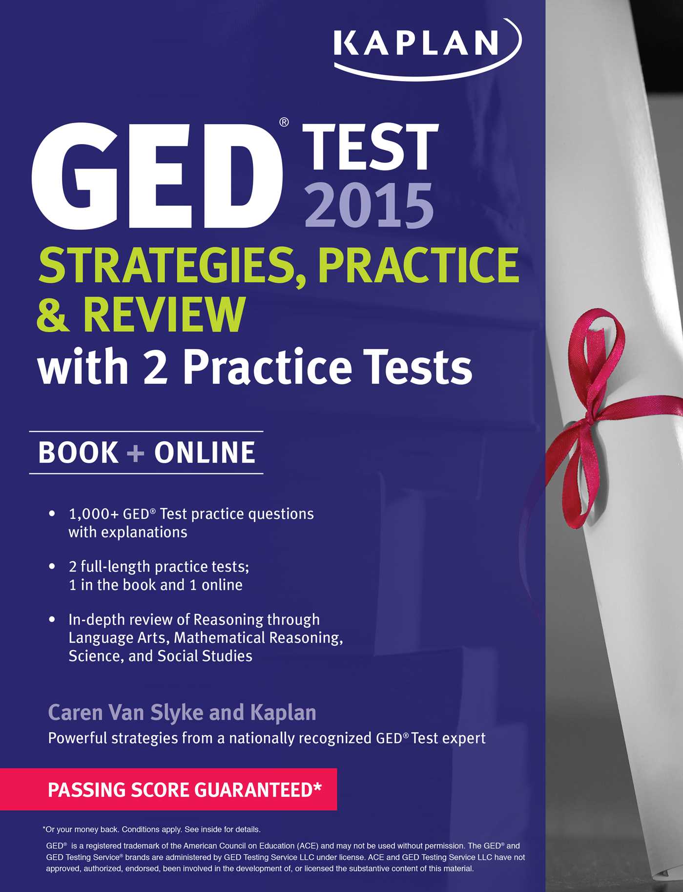 Kaplan Test Prep Kaplan GED Test 2015 Strategies Practice And Review