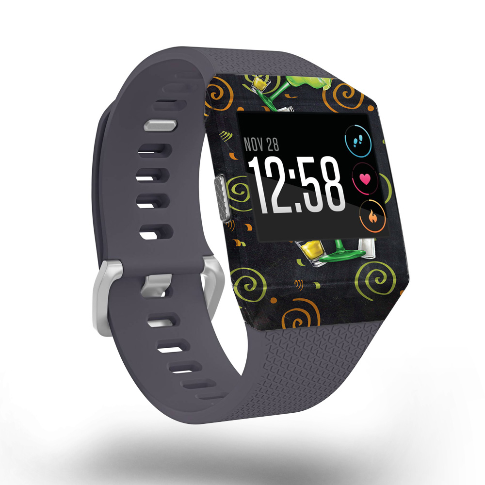 Skin Decal Wrap Compatible With Fitbit Ionic Sticker Design Marg Party ...