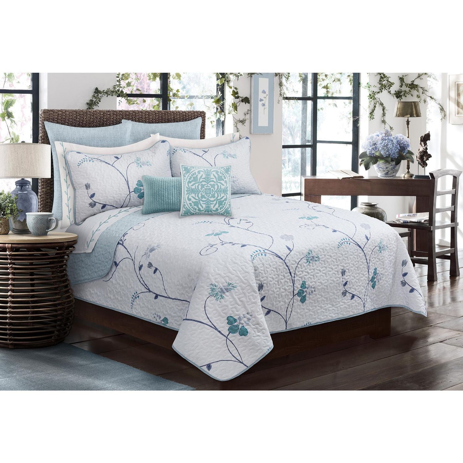 Click here for Safdie & Co. Quilt 2pc Set T Whisper prices
