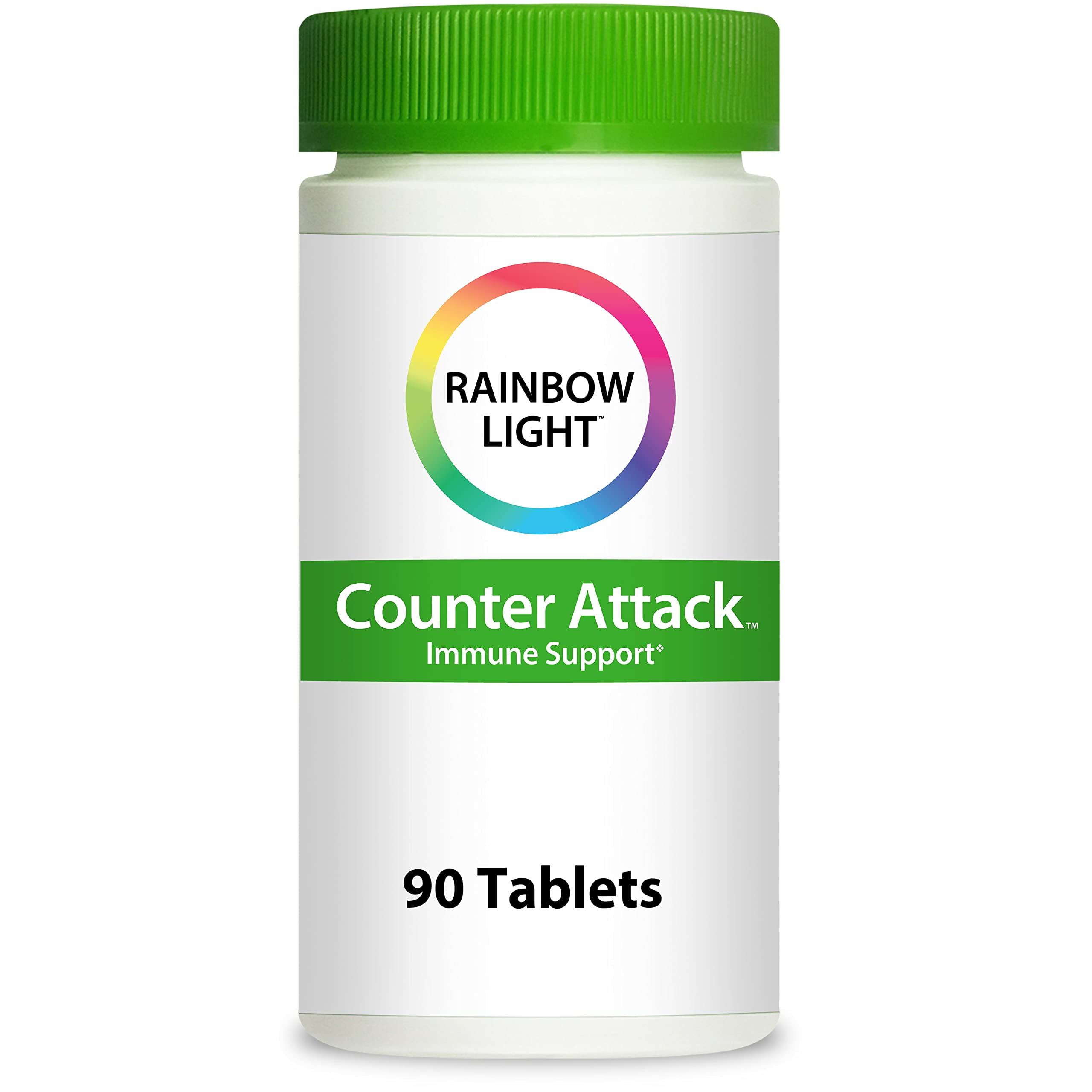Suplemento dietético Rainbow Light Counter Attack 90 comprimidos ...