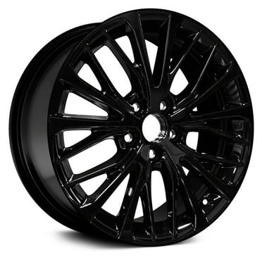 18" 18x8 Set of 4 New GLOSS Black Alloy Wheels for 2018-2022 Toyota ...