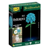 Brickcraft Hydrangea Flower Buildable Kit, 121-Piece Artificial Flower ...