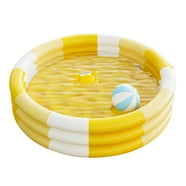 Funsicle Rose Pink Blissful Inflatable Family Swimming Pool ...