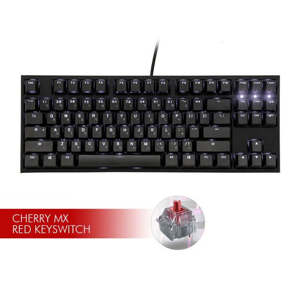 Ducky ONE2 TKL White LED, CMX Red - Walmart.ca
