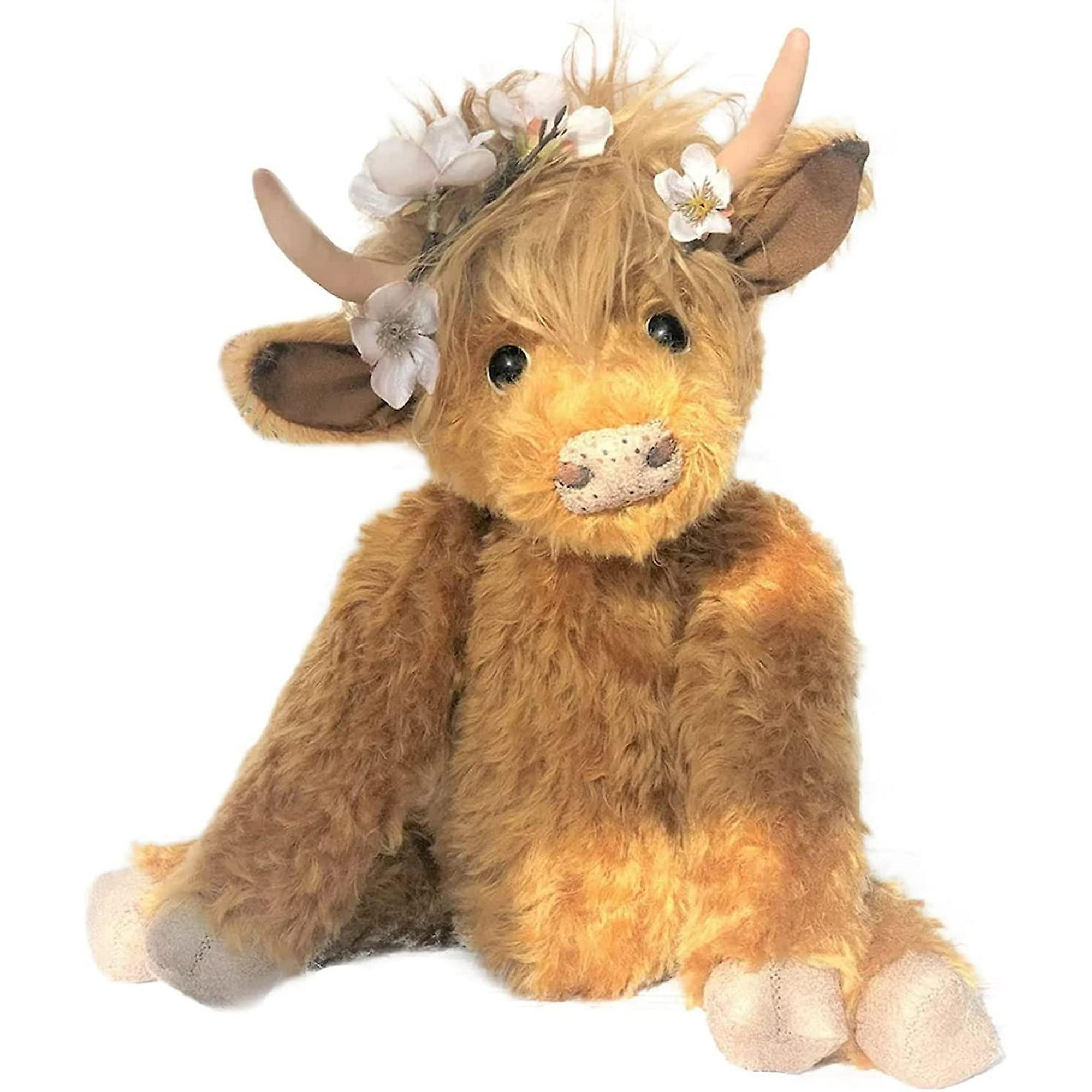 Click here for Geecy Highland Cow Plush Toy  10 Inch Realistic Hi... prices