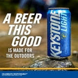 Keystone Light Beer, 30 Pack, 12 fl oz Aluminum Cans, 4.1% ABV ...