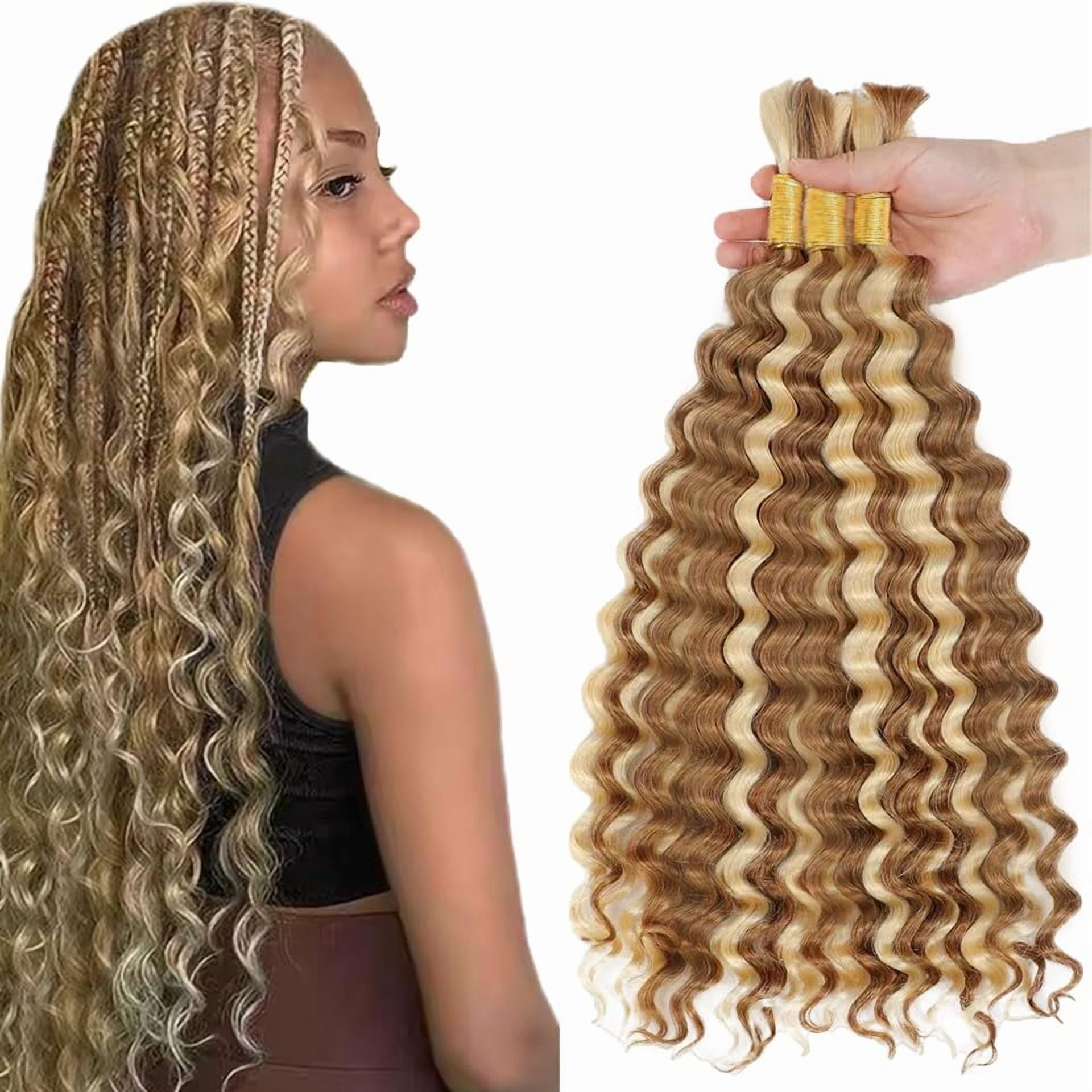 Click here for Salafire 613 Human Braiding Hair Deep Curly 16 16... prices