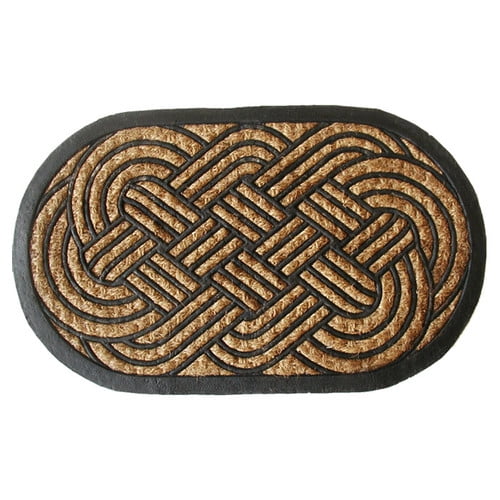 Geo Crafts, Inc Tuffcor Panama Lovers Knot Doormat - Walmart.com ...