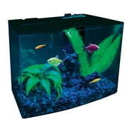 KollerCraft 3.5-Gallon Aquarium Starter Kit, Impact-Resistant Plastic ...