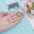 500Pcs 2mm Diameter Stainless Steel Round Beads Seamless Smooth Loose ...